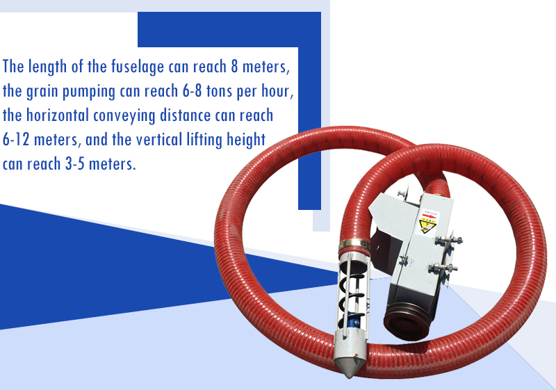 Wheat Grain Suction Machine - Dahan Conveyor Manufacturer