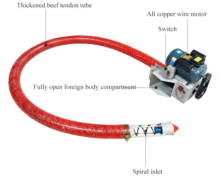 Hand Grain Suction Machine - Dahan Conveyor Manufacturer