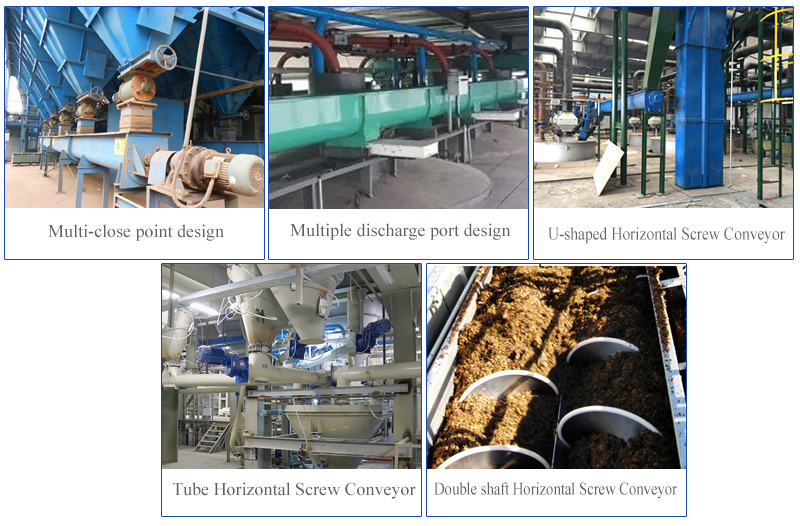 Horizontal Screw Conveyor - Dahan Conveyor Manufacturer