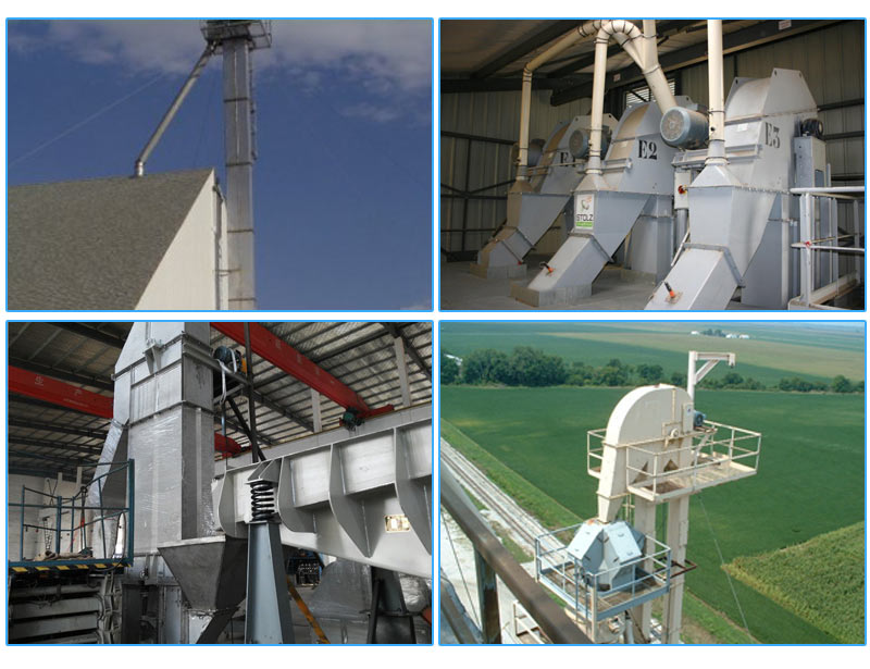 grain bucket elevator - Dahan Conveyor Manufacturer