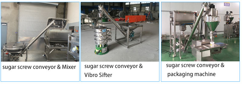 sugar screw conveyor - Dahan Conveyor Manufacturer