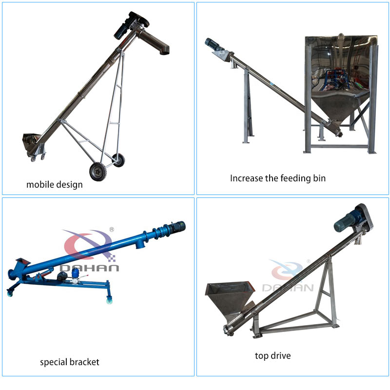 Coal screw conveyor - Dahan Conveyor Manufacturer
