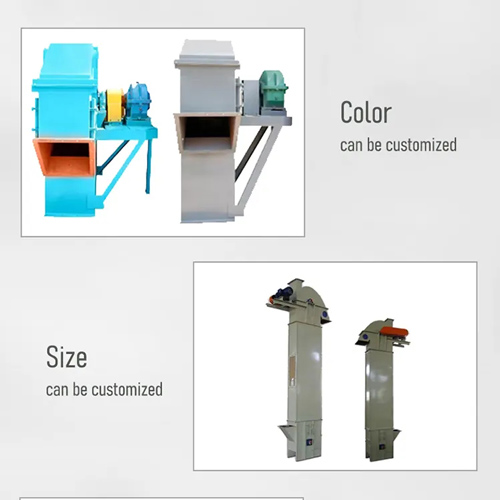 Fertilizer granule bucket elevator - Dahan Conveyor Manufacturer