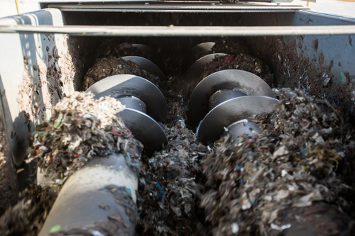 Household waste screw conveyor - Dahan Conveyor Manufacturer