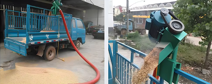 Inclined Hose Screw Conveyor - Dahan Conveyor Manufacturer