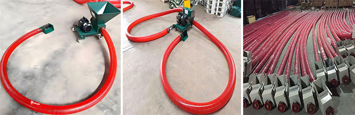 Chemical explosion-proof flexible hose screw conveyor - Dahan Conveyor ...